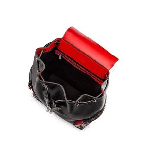 Christian Louboutin | Bags | Christian Louboutin Black Backpack Calf ...